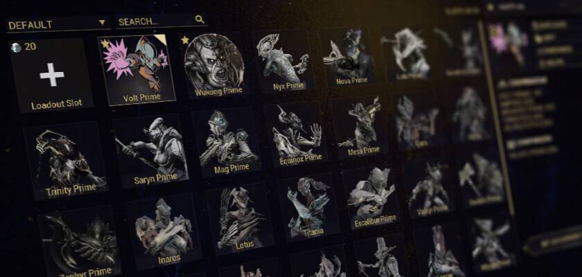Warframe: 强化 MOD 改动及主题化配置画面
