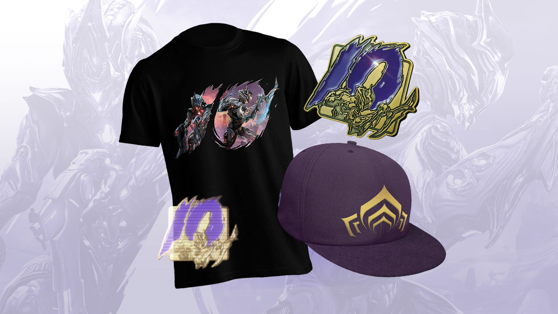 Warframe: 10 Year Anniversary Merch Collection