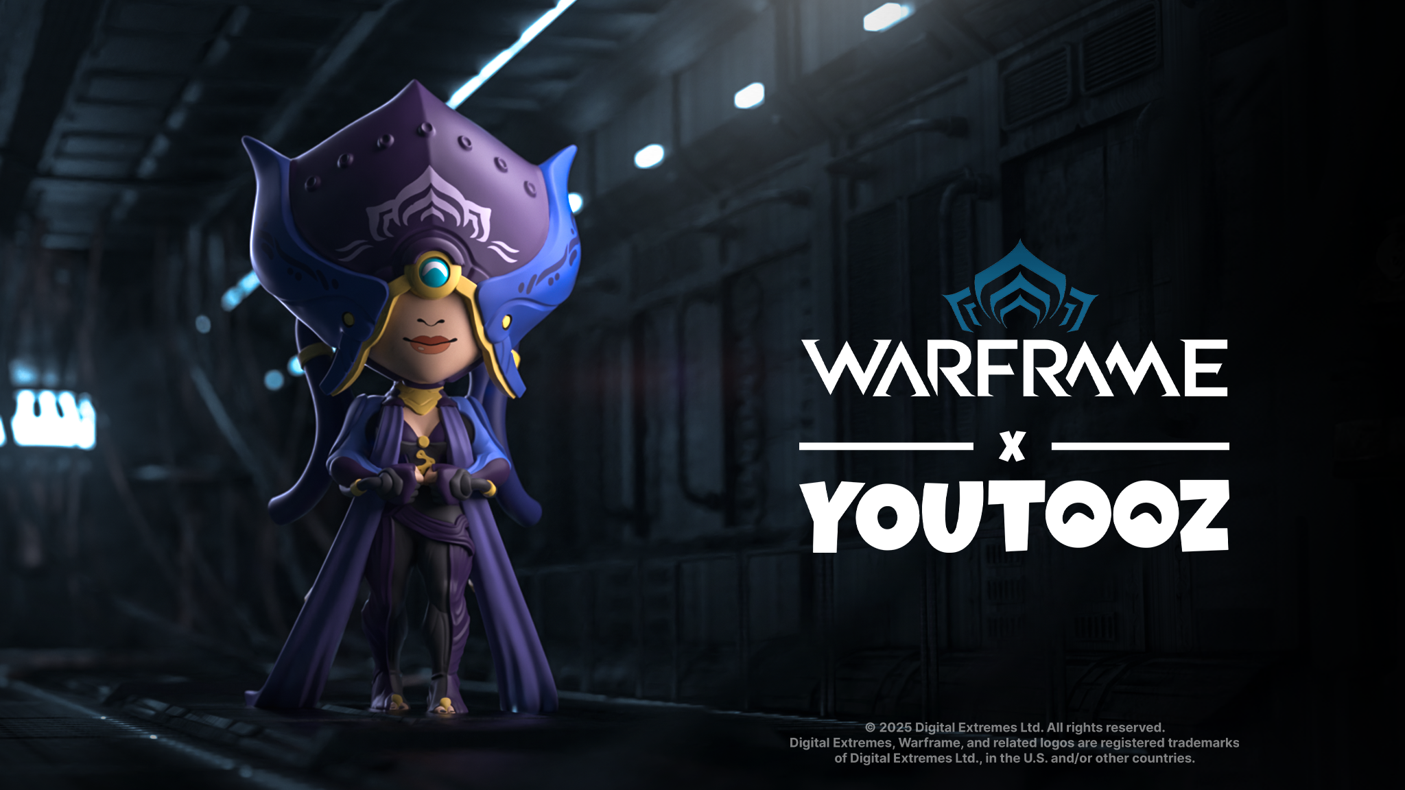 Warframe: Lotus x Youtooz 雕像