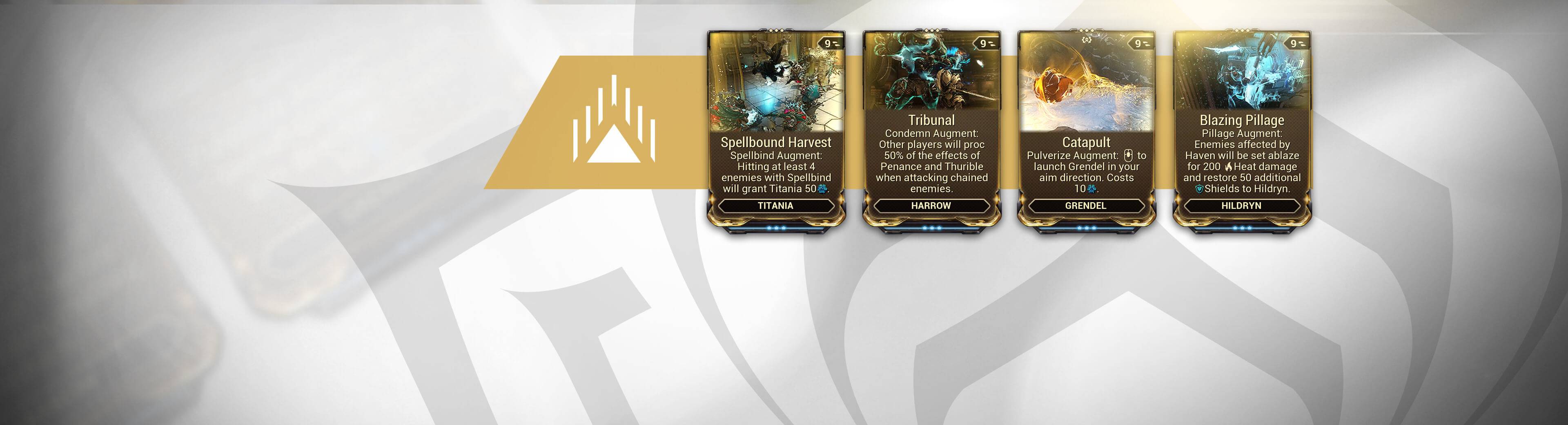 Warframe: Enhance Your Warframes with Four New Augments