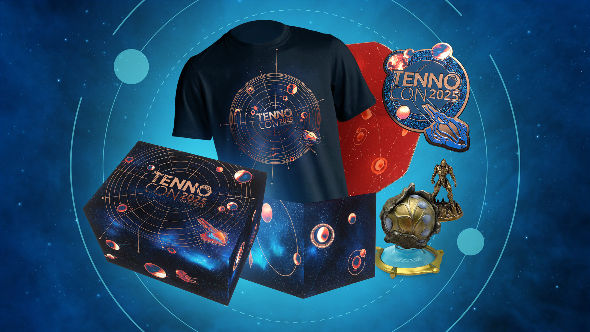 Warframe: TennoCon 2025 Merch Pack Available Now
