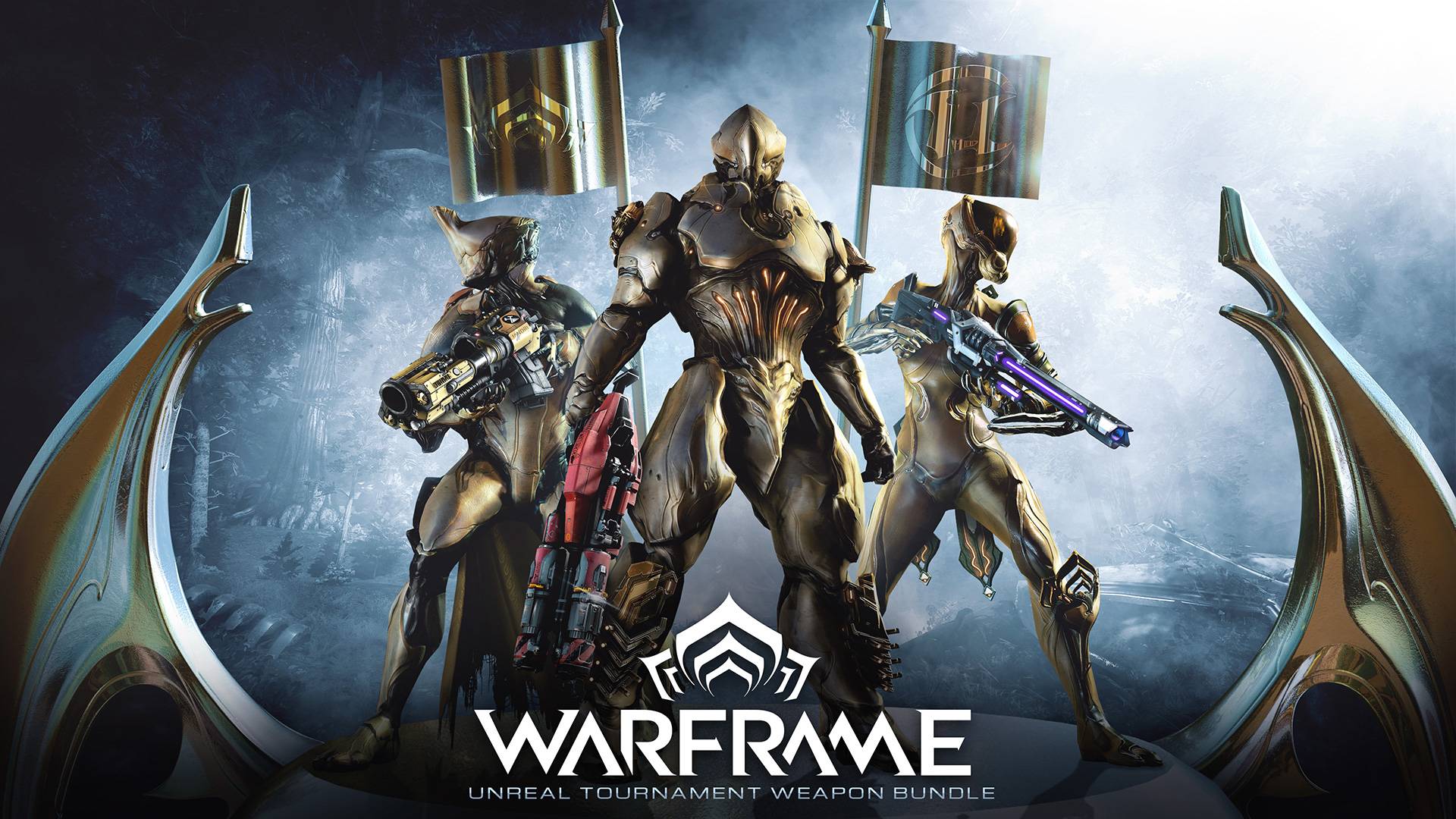 Warframe: Unreal Tournament Skins Available Now!