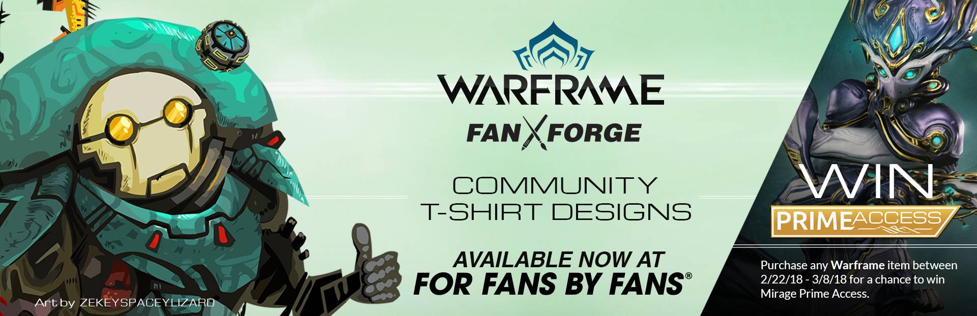 Warframe: For Fans By Fans Warframe Merch