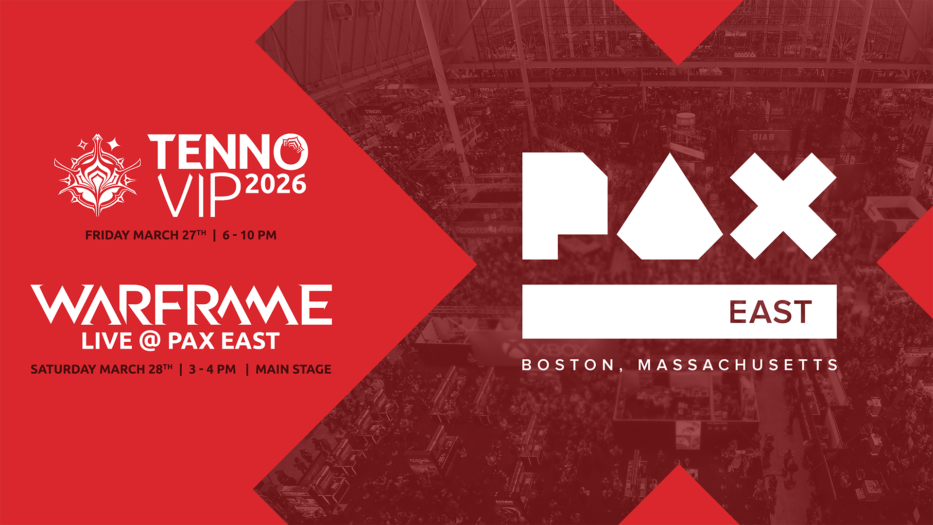 Warframe: March Devstream and TennoVIP at PAX East 2026